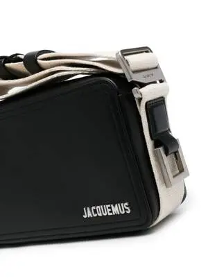 Jacquemus Le Cuerda Horizontal Messenger Bag - Black