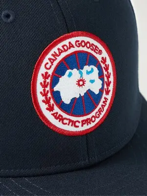 Canada Goose Arctic Logo Twill Baseball Cap - Blue