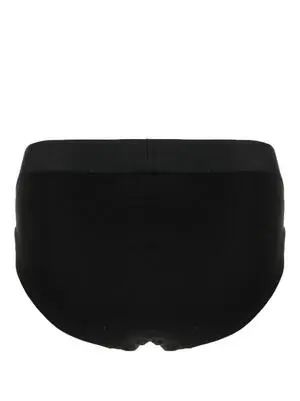 Dsquared2 Two-pack Logo-waistband Briefs - Black