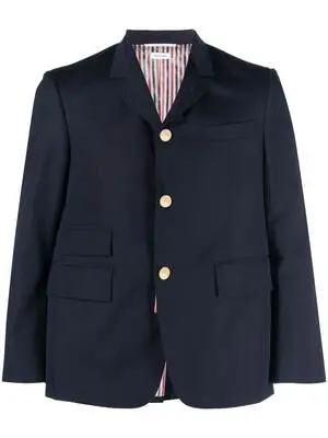 Thom Browne Single-breasted Cropped-sleeve Blazer