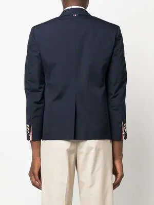 Thom Browne Single-breasted Cropped-sleeve Blazer