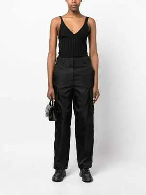 Helmut Lang Angela V-neck Knitted Top