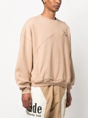 Rhude Logo-print Slouchy Sweatshirt