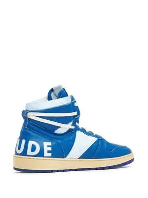 Rhude Rhecess High-top Leather Sneakers