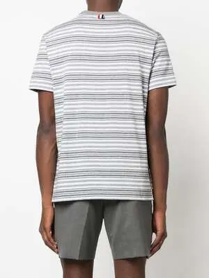 Thom Browne Striped Cotton T-shirt