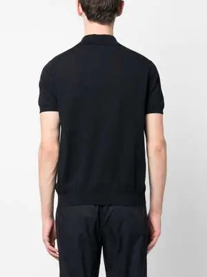 Malo Fine-knit Cotton Polo Shirt