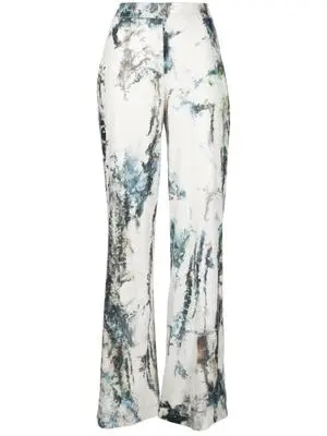 SAIID KOBEISY Sequin Embellished Pants