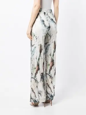 SAIID KOBEISY Sequin Embellished Pants