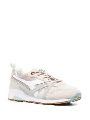 DIADORA Panelled Low-top Sneakers - Neutrals