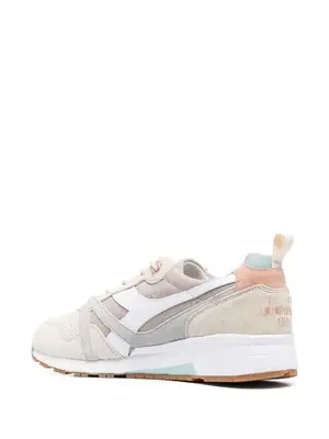DIADORA Panelled Low-top Sneakers - Neutrals