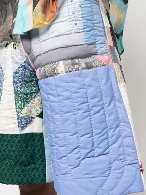BETHANY WILLIAMS Upcycled Quilted Blanket Shorts