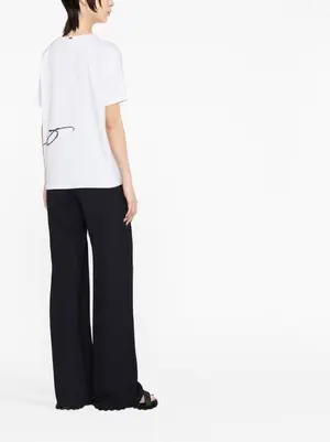 Herno Crew-neck Logo-print T-shirt