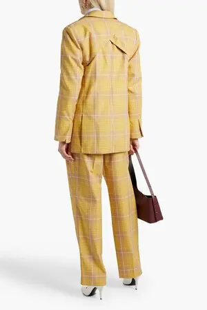 3.1 Phillip Lim Checked Twill Blazer