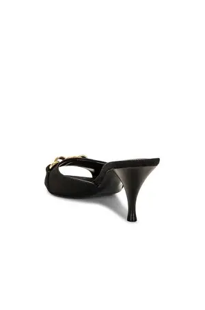 Saint Laurent Buckle Mule Sandal