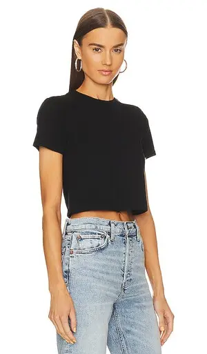 RE/DONE X Hanes Micro Tee - Black