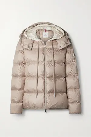 Moncler Dronieres Hooded Convertible Quilted Down Jacket