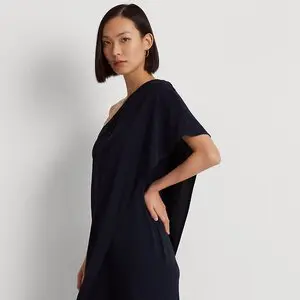 Ralph Lauren Ralph Lauren Cape Georgette Jumpsuit Lighthouse Navy