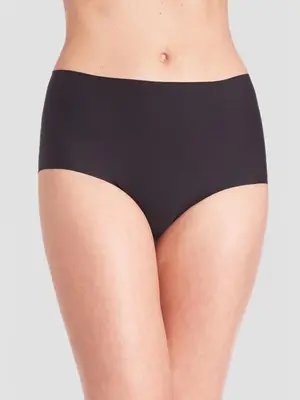 Commando Cotton Granny Panty - Black