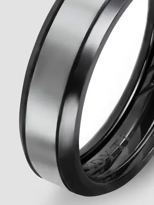 David Yurman Beveled Band Ring