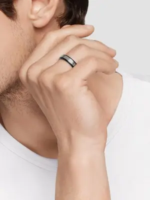 David Yurman Beveled Band Ring