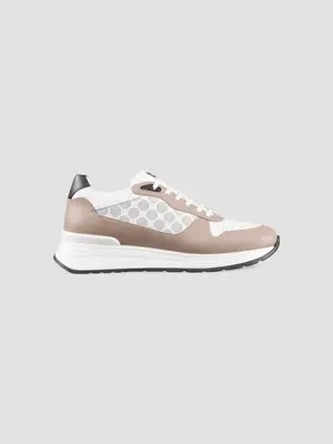 Stefano Ricci Calfskin Leather Sneakers - Brown