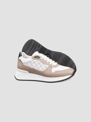 Stefano Ricci Calfskin Leather Sneakers - Brown