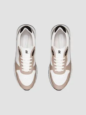 Stefano Ricci Calfskin Leather Sneakers - Brown