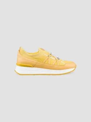 Stefano Ricci Calfskin Leather Sneakers - Yellow