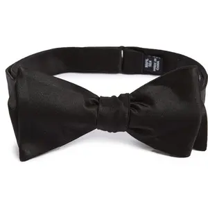 Nordstrom Silk Bow Tie - Black