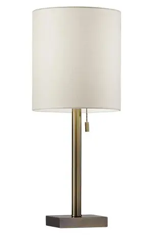 ADESSO Liam Table Lamp - Antique Brass