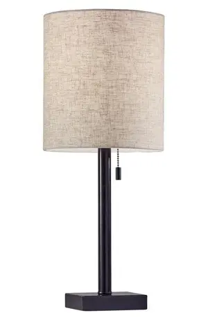 ADESSO Liam Table Lamp Dark Bronze