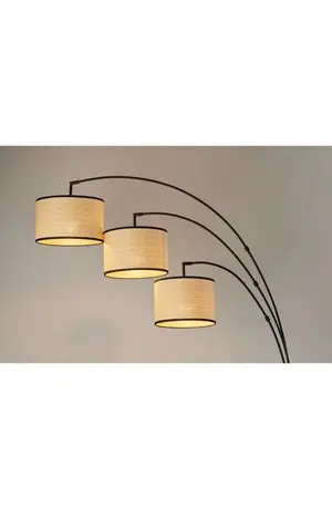 ADESSO Bowery 3-arm Arc Lamp