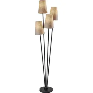 ADESSO Wentworth Floor Lamp - Black