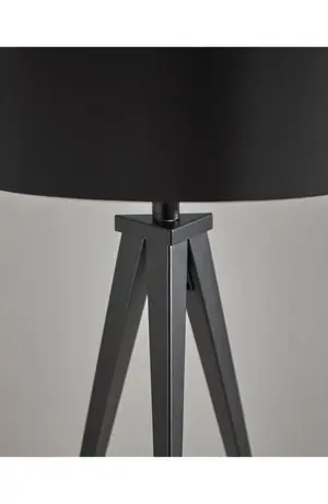 ADESSO Director Floor Lamp - Black