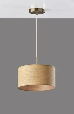 ADESSO Harvest Pendant Light - Antique Brass