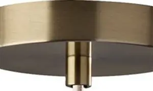 ADESSO Harvest Pendant Light - Antique Brass