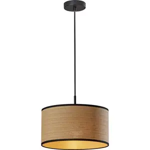 ADESSO Harvest Pendant Light Black