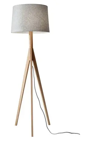 ADESSO Eden Floor Lamp - Natural Ash
