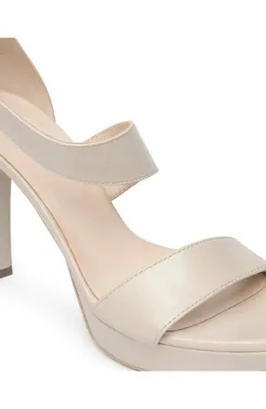 NEROGIARDINI Platform Sandal - Beige