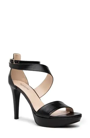 NEROGIARDINI Platform Sandal - Black