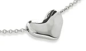 Monica Vinader Heart Charm Necklace