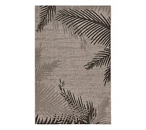 HOMEROOTS 22' X 36' Palm Leaves Scatter Rug - One-color