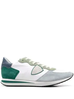 Philippe Model Tropez Low-top Leather Sneakers - White