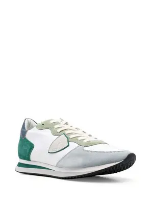Philippe Model Tropez Low-top Leather Sneakers - White