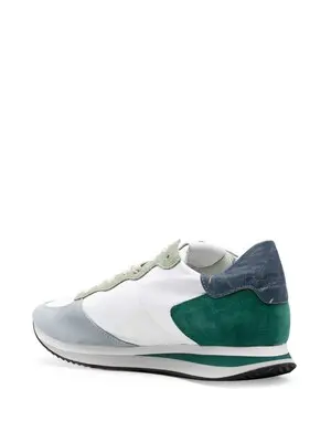 Philippe Model Tropez Low-top Leather Sneakers - White