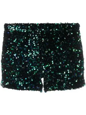 STYLAND Sequin-embellished Mini Shorts