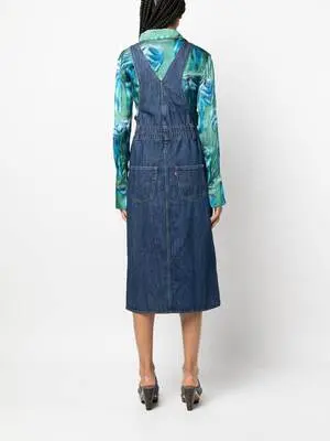 LEVI'S Denim Dungarees Dress