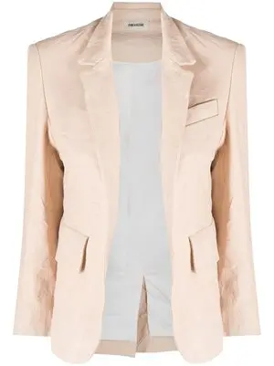 ZADIG&VOLTAIRE Zadig&Voltaire Verys Crinkled Leather Jacket