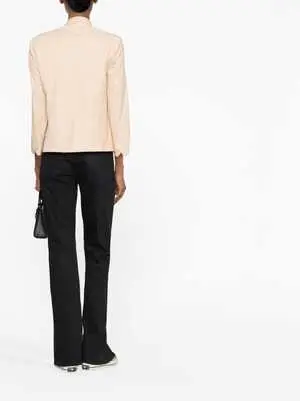 Zadig&Voltaire Verys Crinkled Leather Jacket - Neutrals