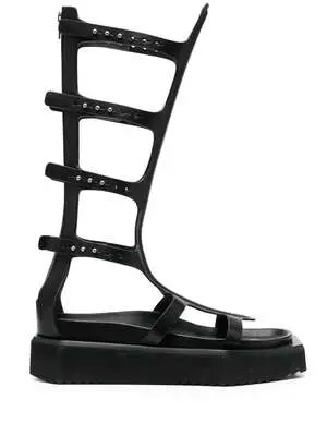 Mid Calf Sandals For Women